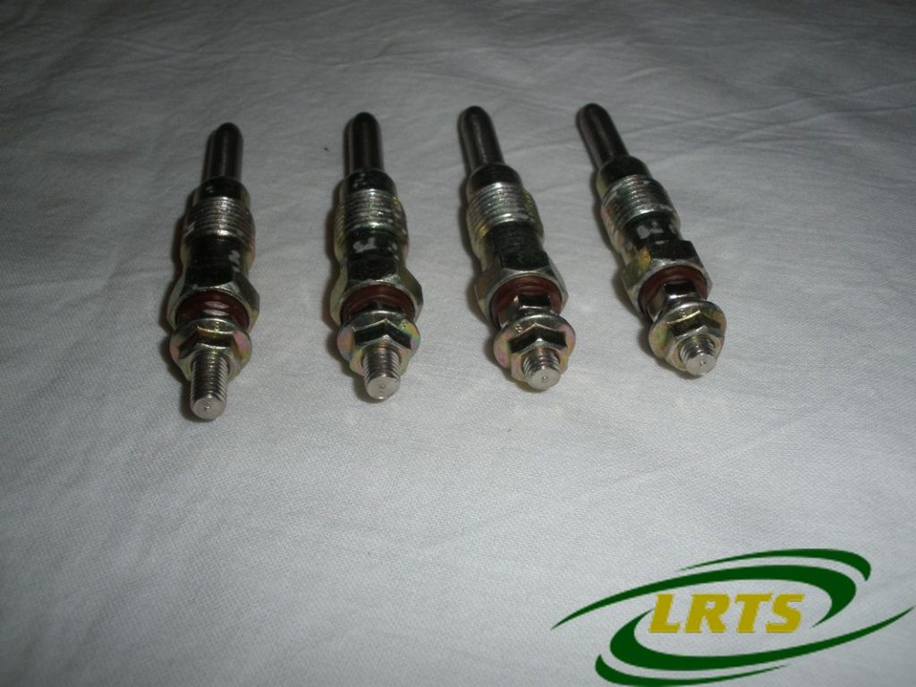 NOS LAND ROVER DEFENDER DIESEL ENGINE GLOW PLUG KIT 4 PLUGS PART ...