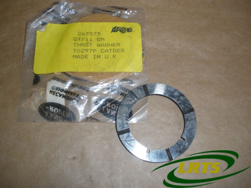 GENUINE LAND ROVER THRUST WASHER SHIM 2ND SPEED MAIN SHAFT GEAR SERIES ...