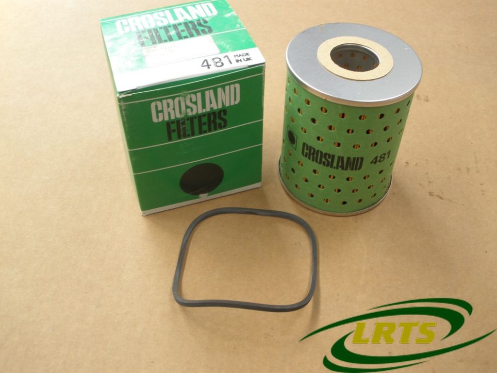 NOS CROSLAND OIL FILTER CARTRIDGE NO 481 FOR LAND ROVER 2.25L SERIES ...