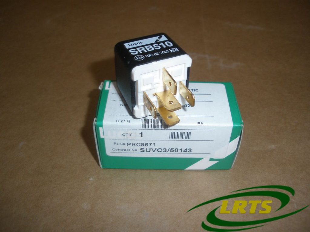 GENUINE LUCAS 24V RELAY FOR LAND ROVER DEFENDER WOLF XD PART PRC9671 ...