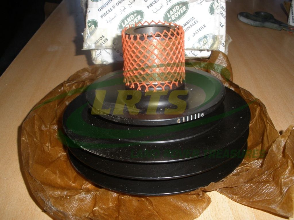 GENUINE LAND ROVER PULLEY TRIPLE CRANK MILITARY FFR 24V LIGHTWEIGHT ...