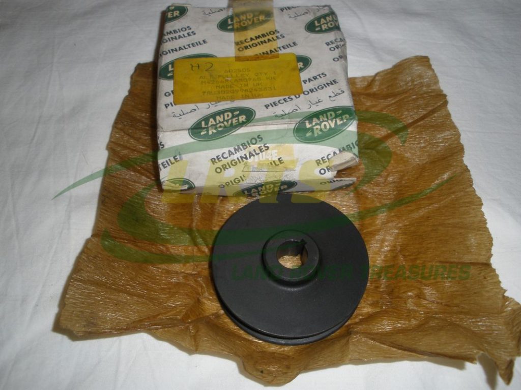 GENUINE LAND ROVER ALTERNATOR PULLEY V8 90-110 SERIES PART 602505 ...