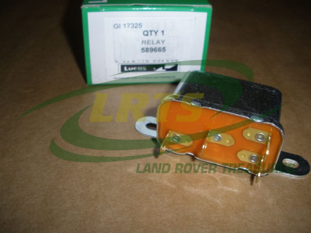 GENUINE LUCAS 12V STARTER RELAY V8 PETROL ENGINES SERIES III FWC & RRC ...