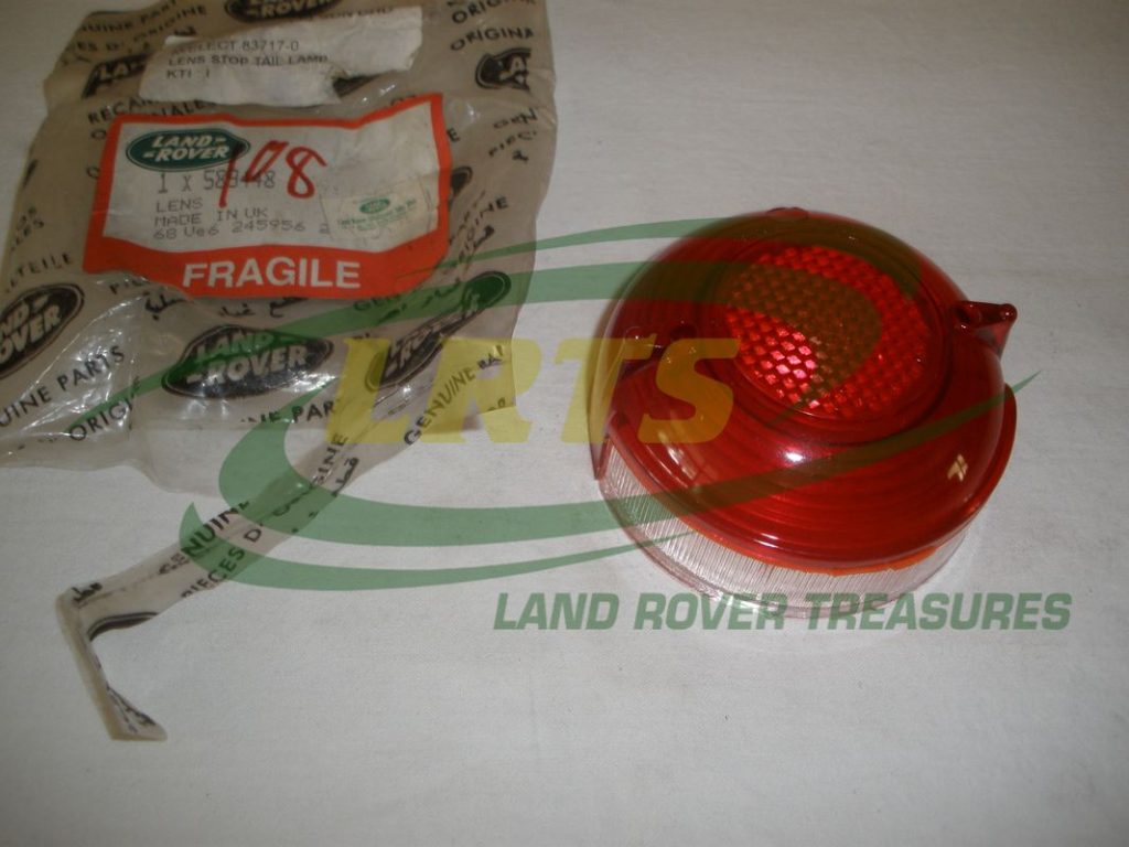 NOS GENUINE LAND ROVER REAR STOP / TAIL LIGHT LENS SERIES II IIA PART ...