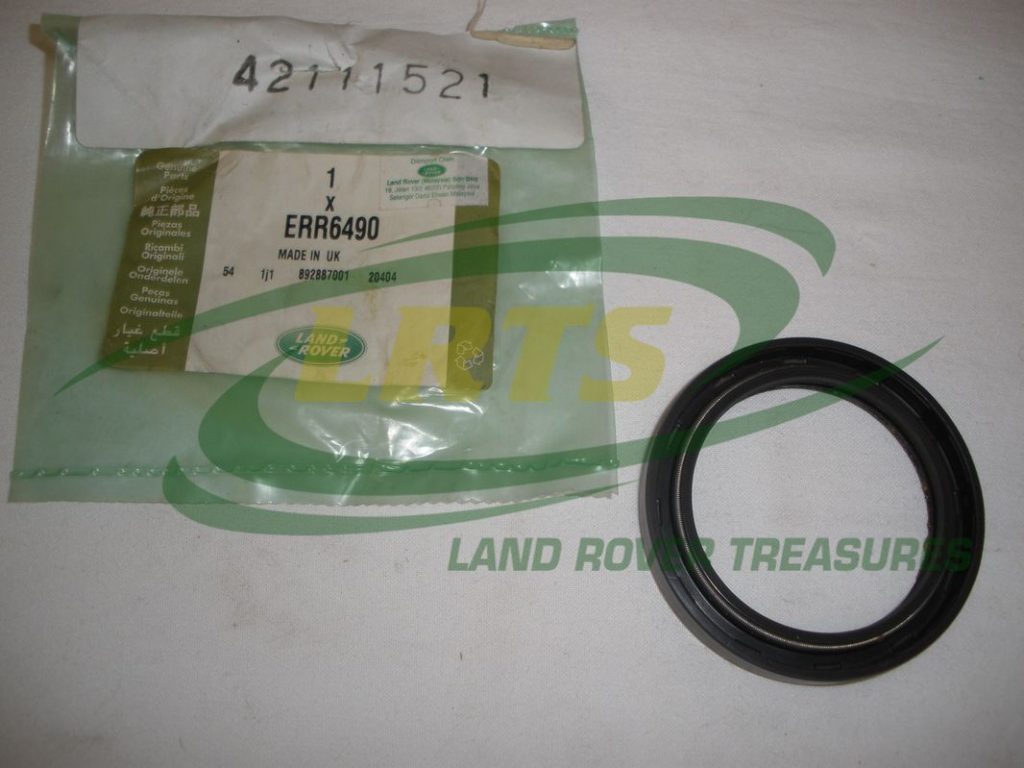 NOS GENUINE LAND ROVER FRONT CRANKSHAFT OIL SEAL ALL 4 CYL & V8 ENGINES ...