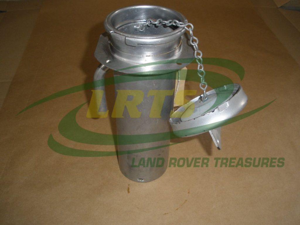 NOS LAND ROVER FUEL FILLER NECK & CAP ASSY DEFENDER SERIES III 109 HCPU ...