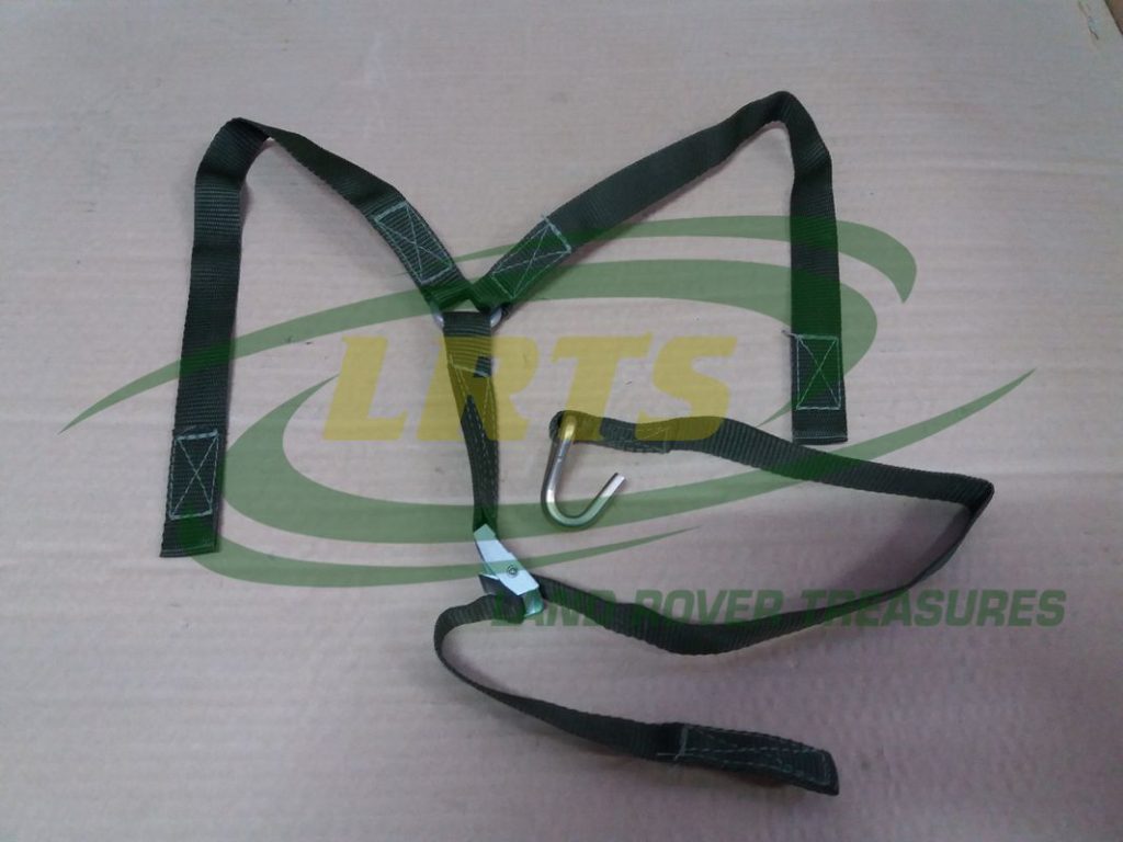 NOS LAND ROVER STRAP ASSEMBLY SPARE WHEEL BONNET LIGHTWEIGHT PART ...