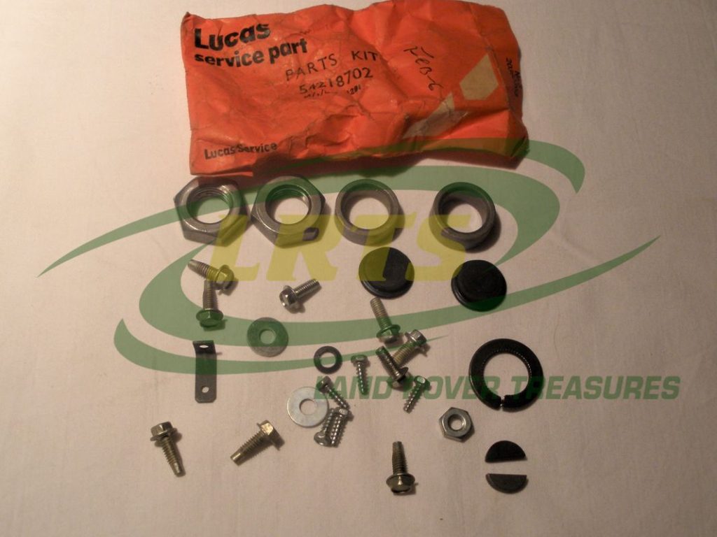 NOS LUCAS ALTERNATOR SUNDRY REPAIR KIT LAND ROVER SERIES PART 54218702 ...