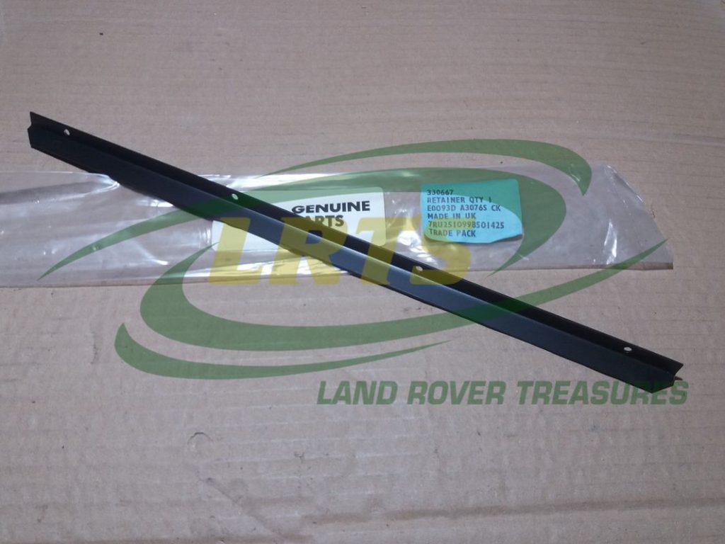 GENUINE LAND ROVER WINDSCREEN GLASS RETAINER SERIES 1958-84 PART 330667 ...