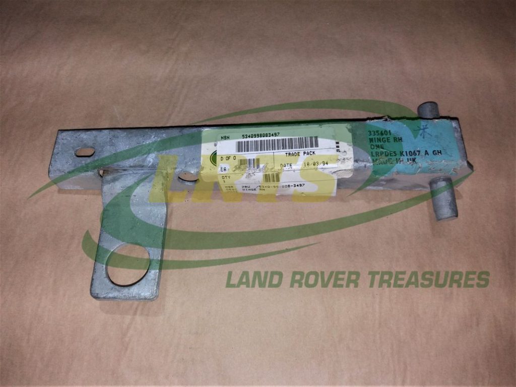GENUINE LAND ROVER LIGHTWEIGHT RIGHT HAND HINGE LOWER TAILGATE PART ...