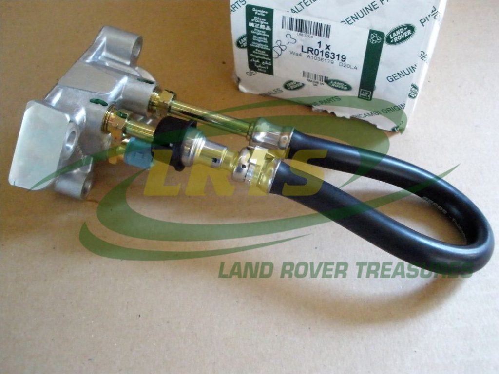 GENUINE LAND ROVER TD5 FUEL PRESSURE REGULATOR & CONNECTOR ASSY PART ...
