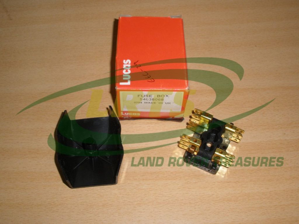 GENUINE LUCAS LAND ROVER FUSE BOX AND COVER ASSEMBLY SERIES LIGHTWEIGHT ...