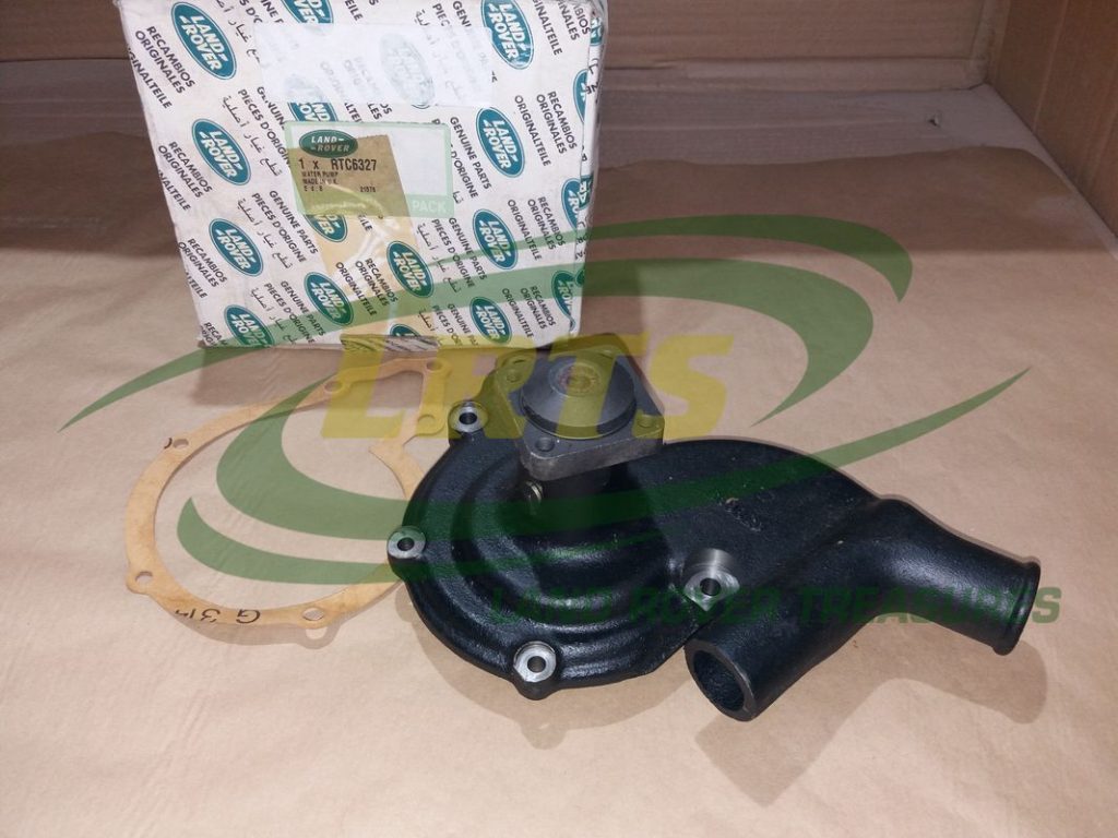 NOS GENUINE LAND ROVER SERIES MILITARY WATER PUMP 2.25L 7 STUD PART ...