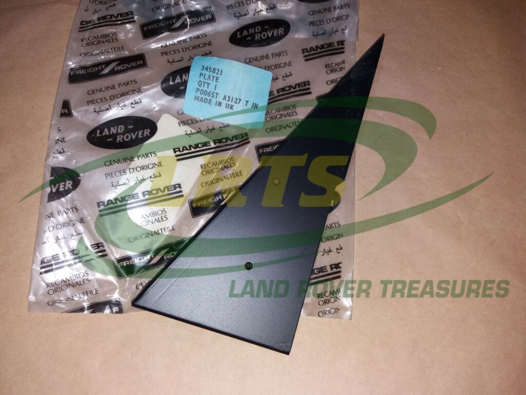 345821 HOOD STICK CORNER PLATE FRAME TO SCREEN RH LAND ROVER SERIES ...