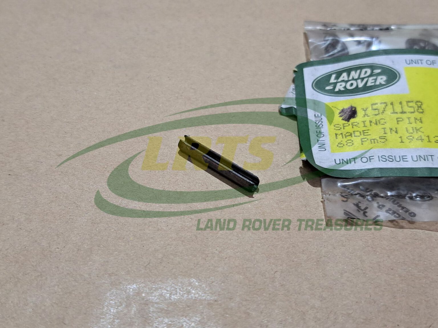 571158 SPRING PIN SELECTOR SHAFT LT85 V8 LAND ROVER SERIES 101FWC RRC ...