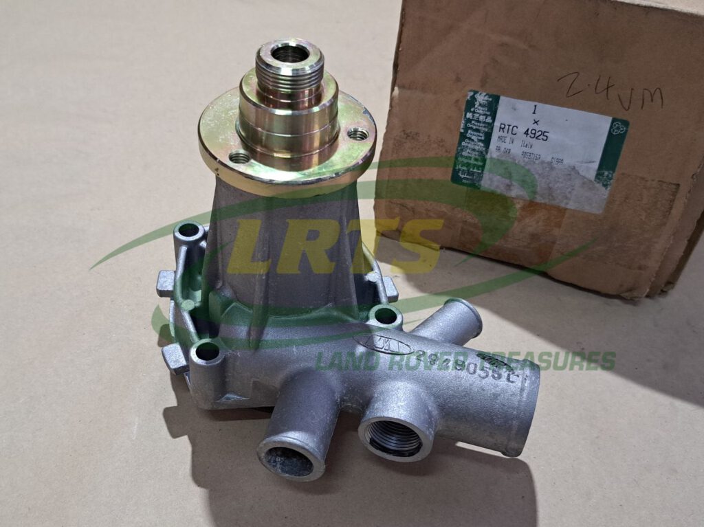 RTC4925 WATER PUMP ASSY 2.4 4 CYL TD LAND ROVER RRC - Land Rover ...