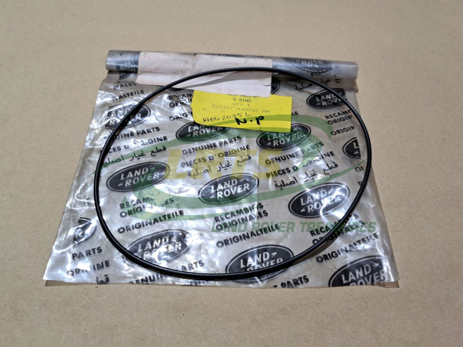 AEU2035L O RING 2.4 & 2.5 VM TD REAR CRANKSHAFT LAND ROVER RRC - Land ...