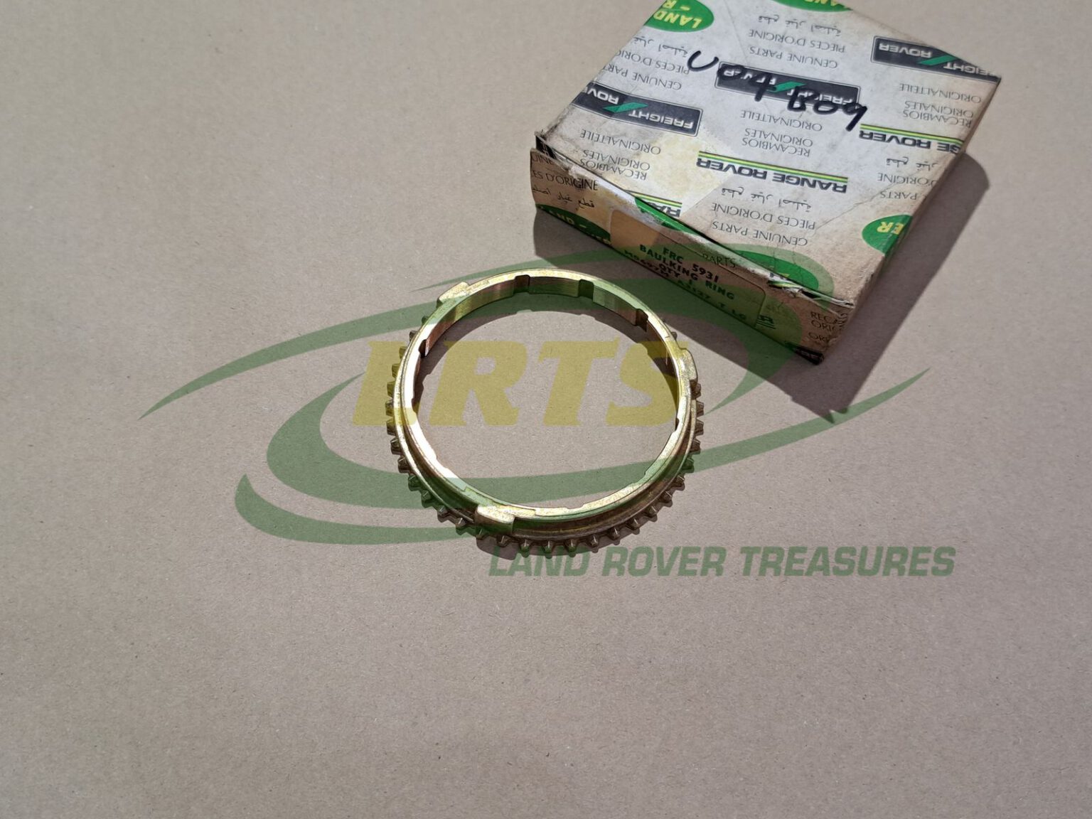 FRC5931 BAULK RING V8 LT95 GEARBOX 3RD/4TH GEAR LAND ROVER SERIES 3 DEF ...