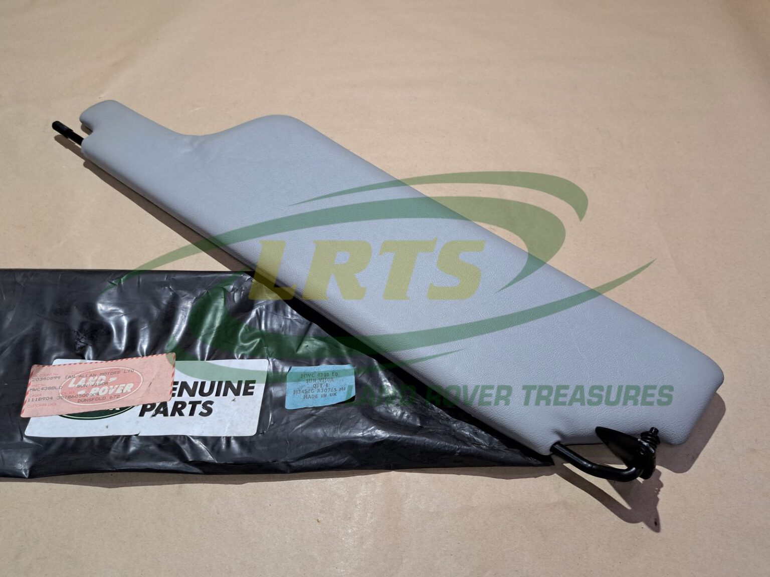 MWC4388LO SUNVISOR ASSY RHD RH LAND ROVER RRC - Land Rover Treasure Shop