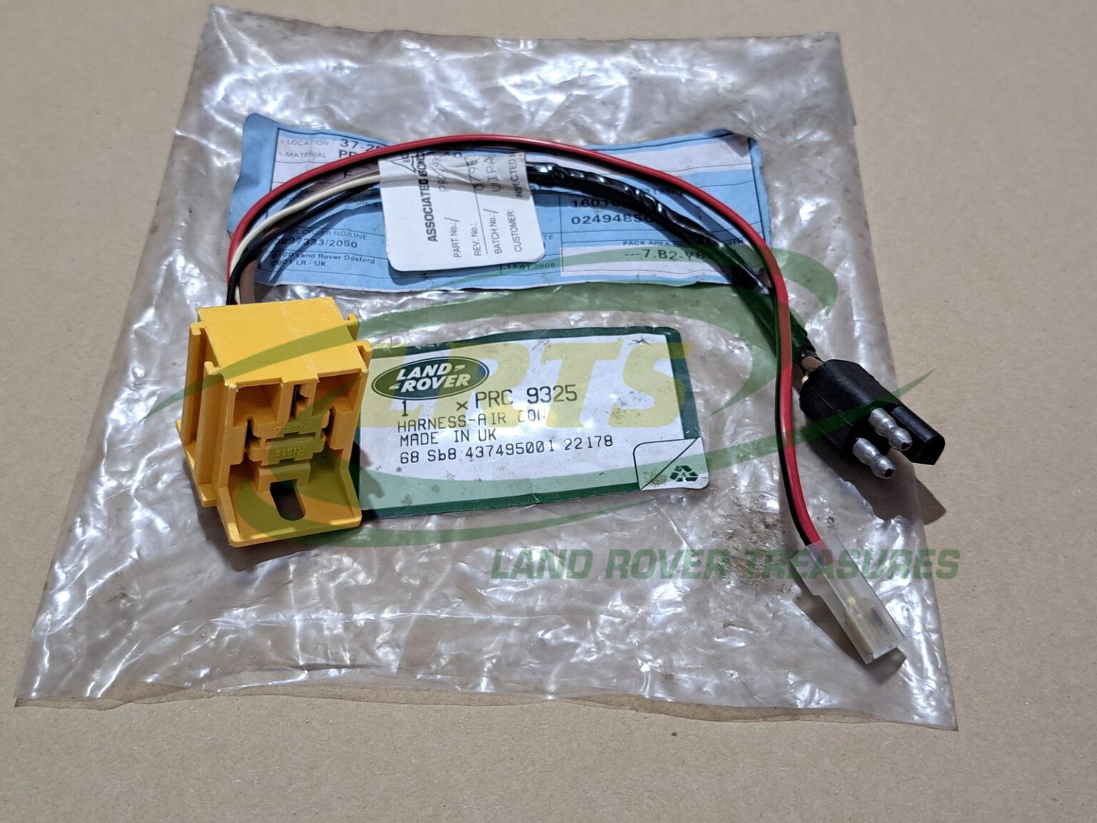 PRC9325 HARNESS AIR CON LAND ROVER DEF - Land Rover Treasure Shop