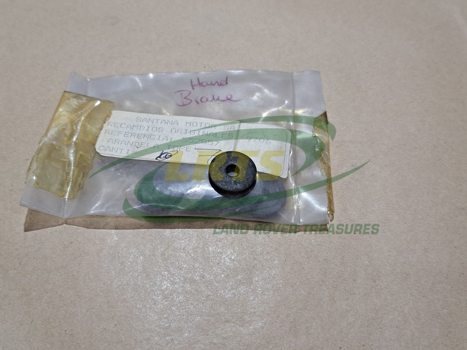 552857 WASHER HANDBRAKE PLUNGER SPRING LAND ROVER SERIES 2/A 3 SANTANA ...